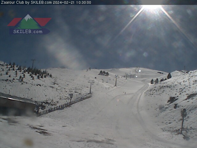 Ski Lebanon ZAROUR webcam on Wednesday, February 21, 2024