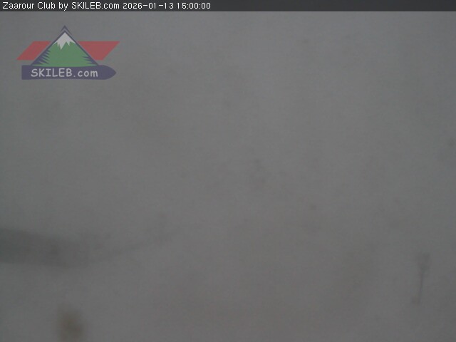 Ski Lebanon ZAROUR webcam on Tuesday, January 13, 2026