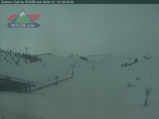 Ski Lebanon ZAROUR webcam on Friday, January 23, 2026