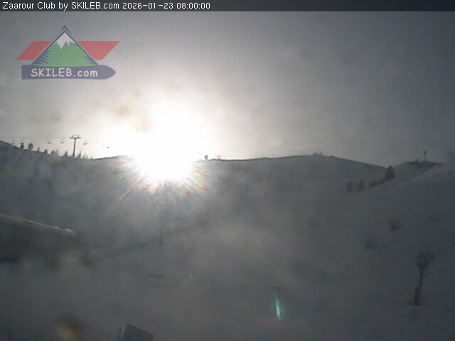 Ski Lebanon ZAROUR webcam on Friday, January 23, 2026