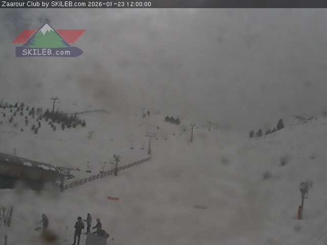Ski Lebanon ZAROUR webcam on Friday, January 23, 2026
