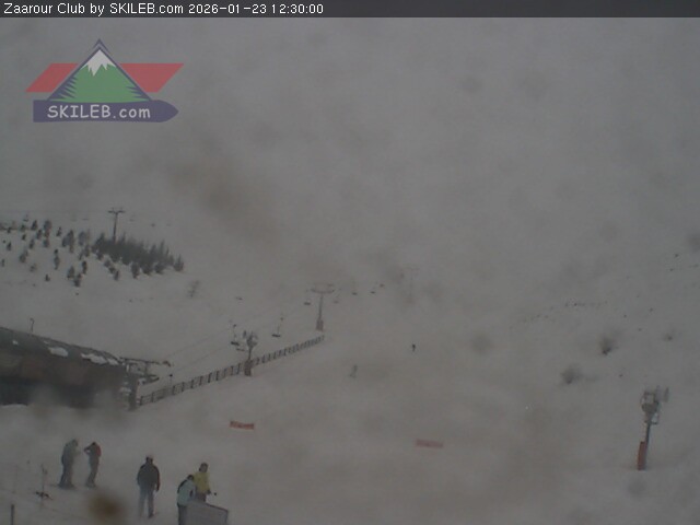 Ski Lebanon ZAROUR webcam on Friday, January 23, 2026