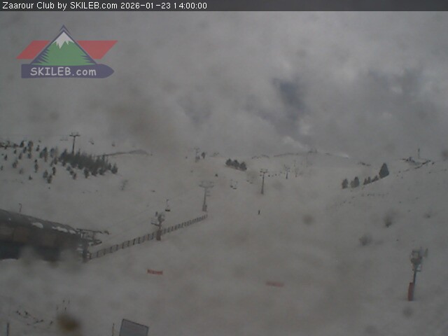 Ski Lebanon ZAROUR webcam on Friday, January 23, 2026