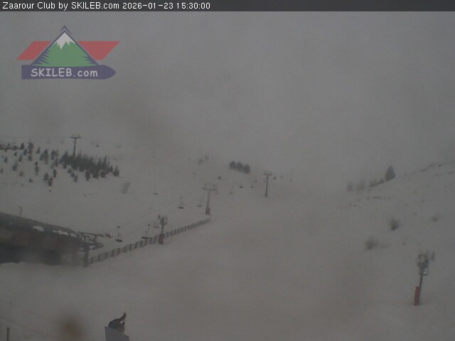 Ski Lebanon ZAROUR webcam on Friday, January 23, 2026